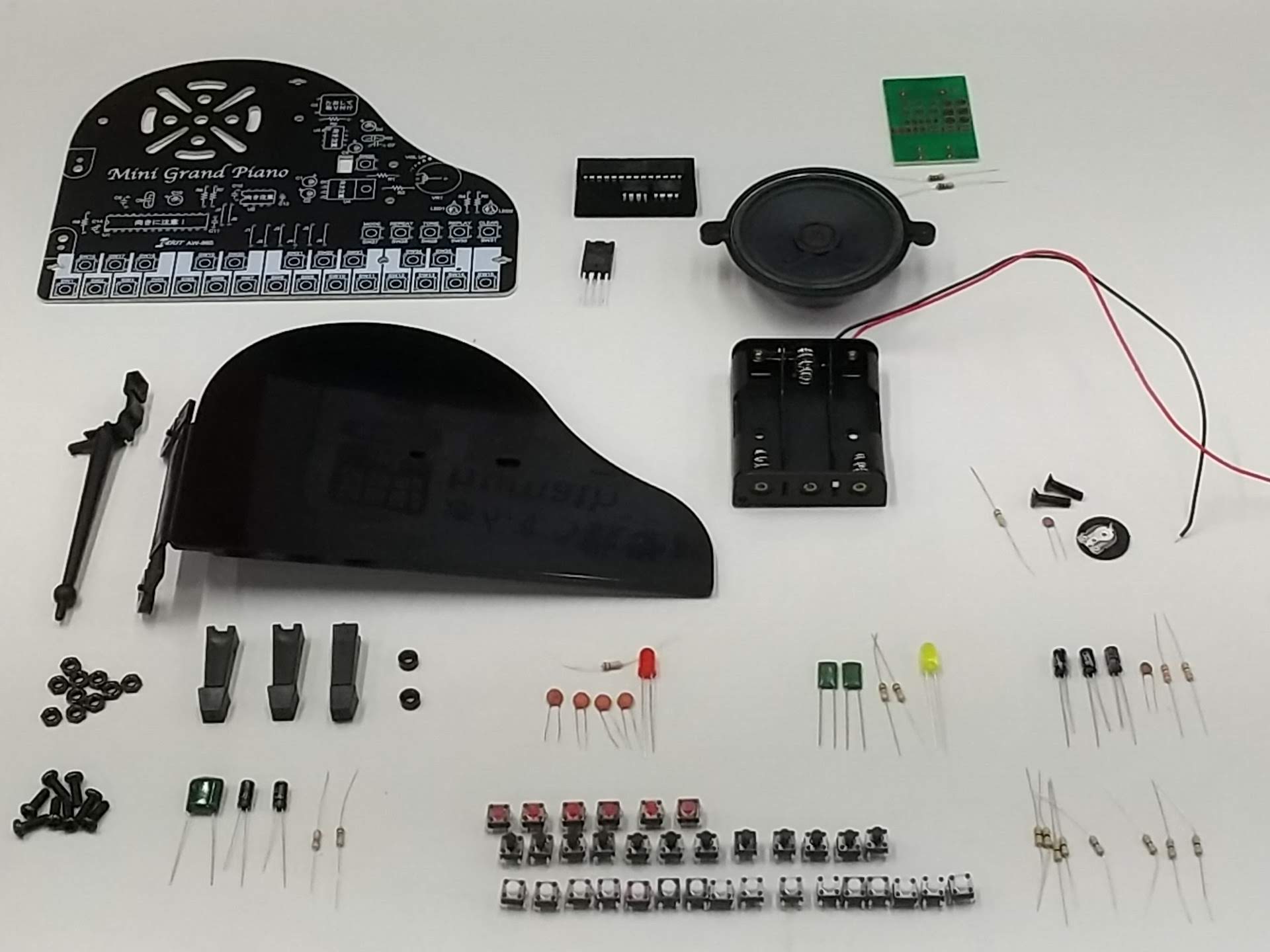 ELEKIT ミニ・グランドピアノを作ってみた | Studio-Doit 電子工作教室