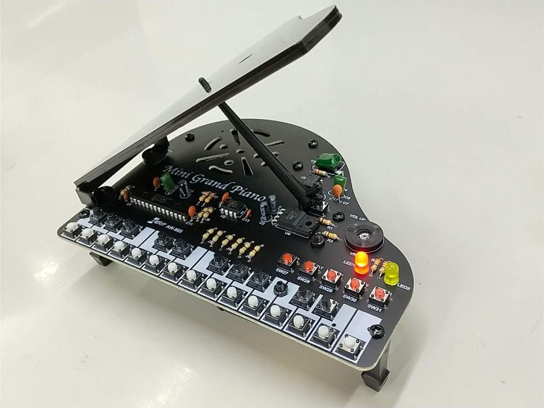ELEKIT ミニ・グランドピアノを作ってみた | Studio-Doit 電子工作教室
