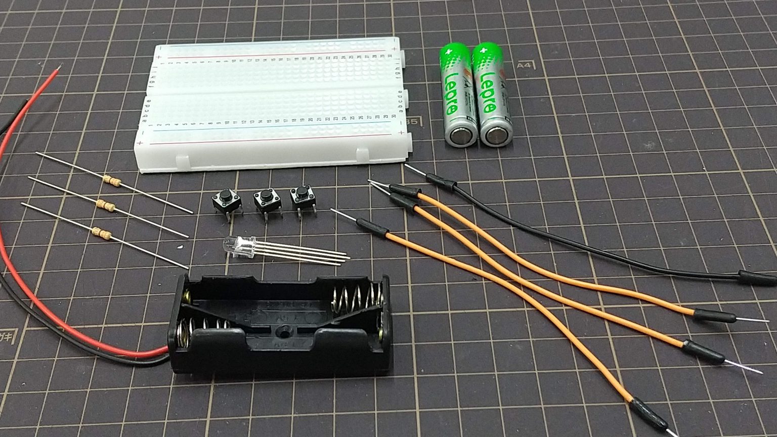 超簡単！ 電子工作教室「光を自在に操ろう！」フルカラーLED | Studio-Doit 電子工作教室