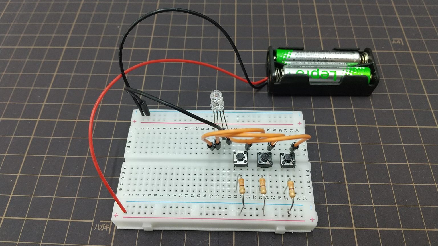 超簡単！ 電子工作教室「光を自在に操ろう！」フルカラーLED | Studio-Doit 電子工作教室