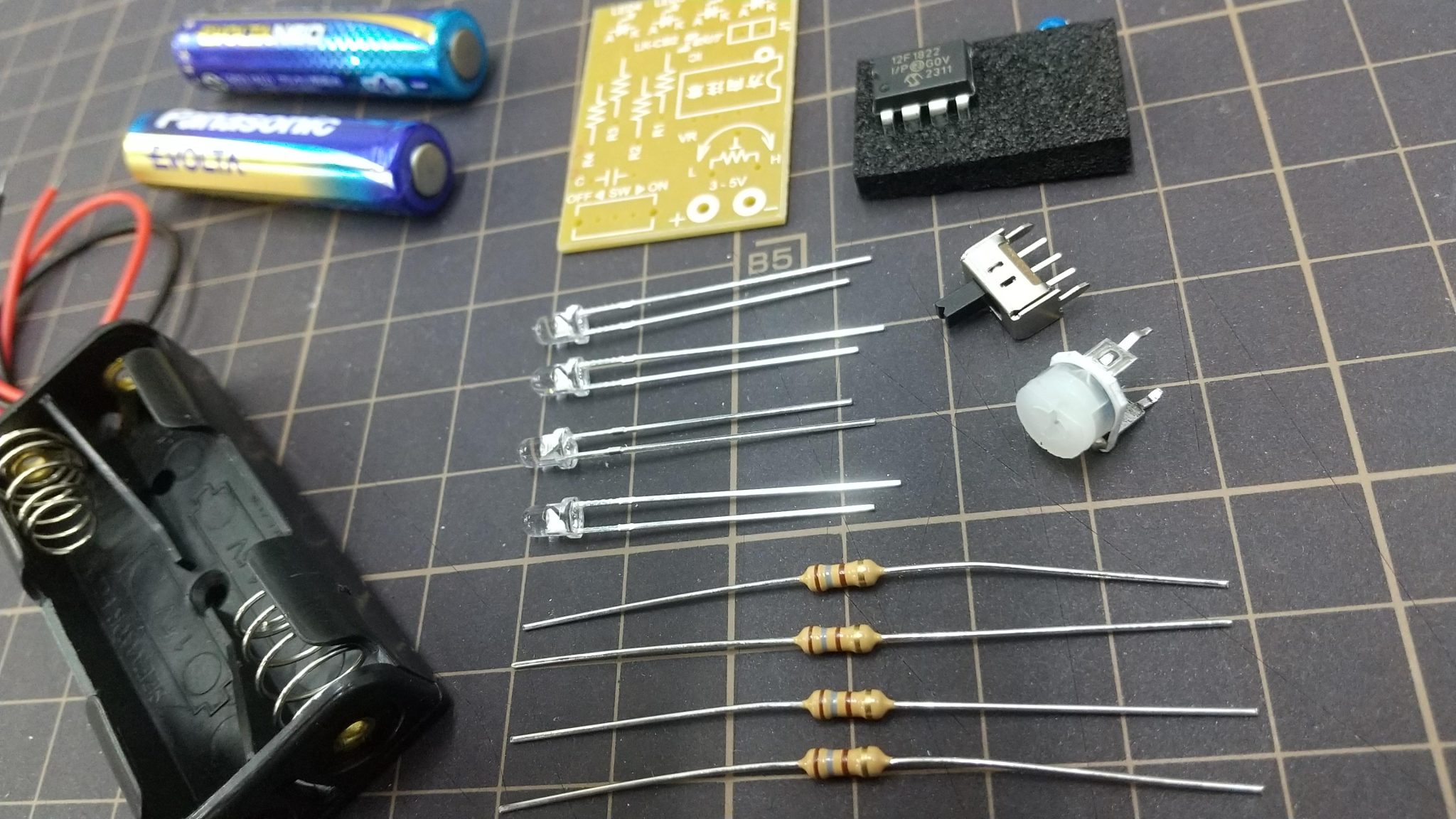 ELEKIT「LED順送り点灯キット」を作ってみた | Studio-Doit 電子工作教室