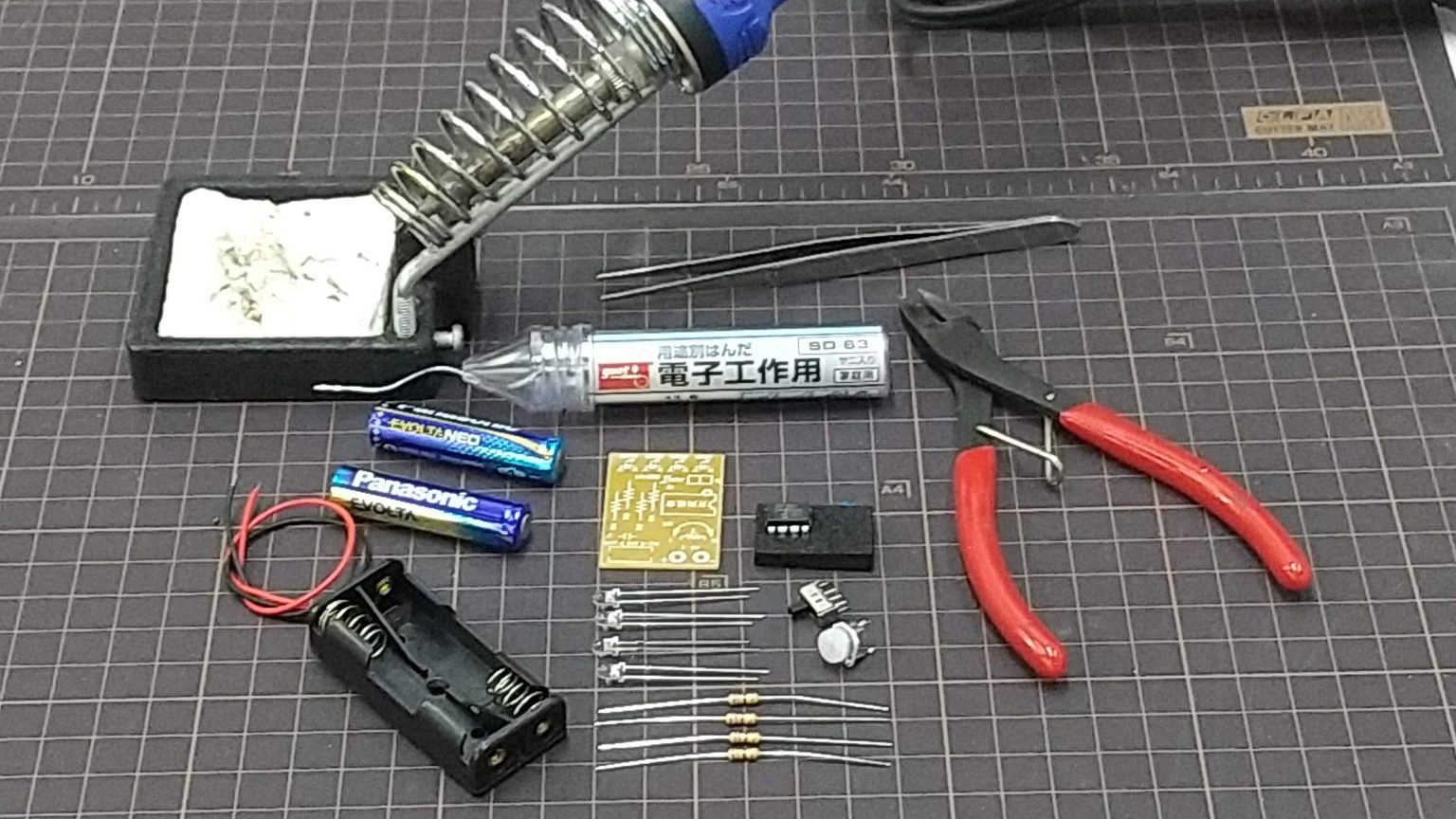 ELEKIT「LED順送り点灯キット」を作ってみた | Studio-Doit 電子工作教室