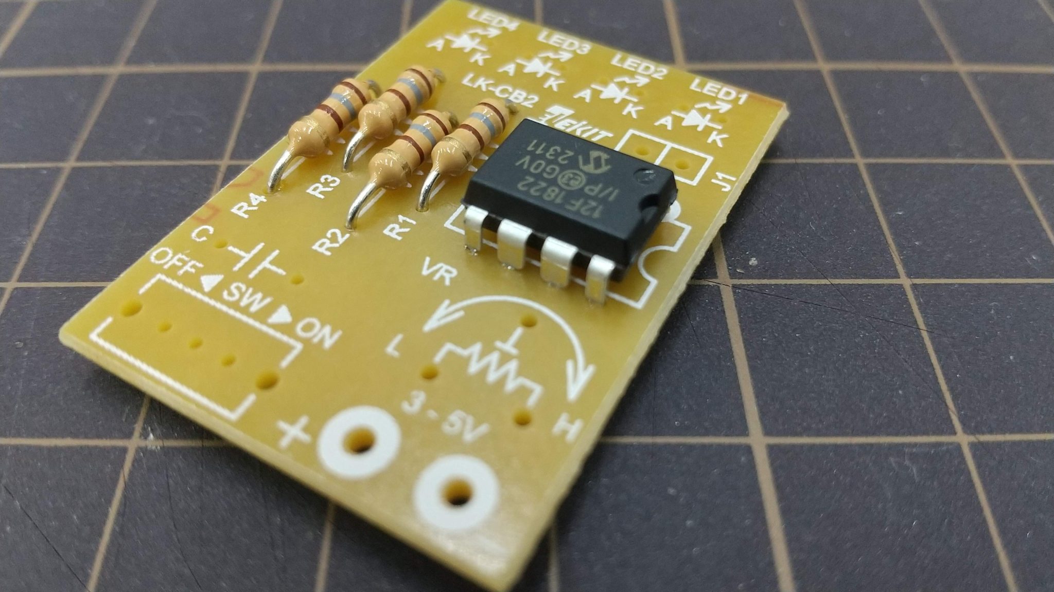 ELEKIT「LED順送り点灯キット」を作ってみた | Studio-Doit 電子工作教室