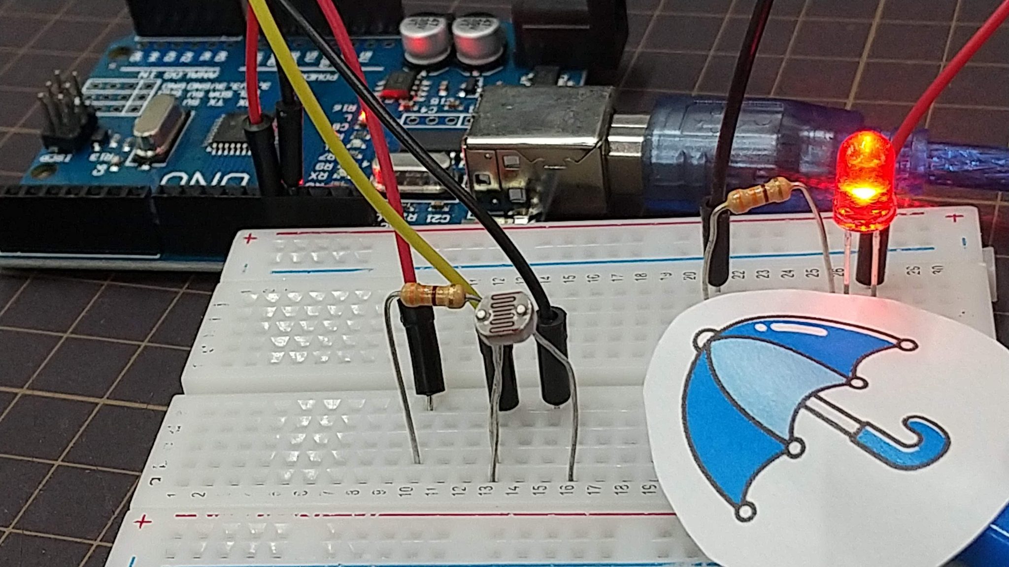 超簡単！電子工作教室「光センサー（CDSセル）」でLEDを点けたり消したりしてみた | Studio-Doit 電子工作教室